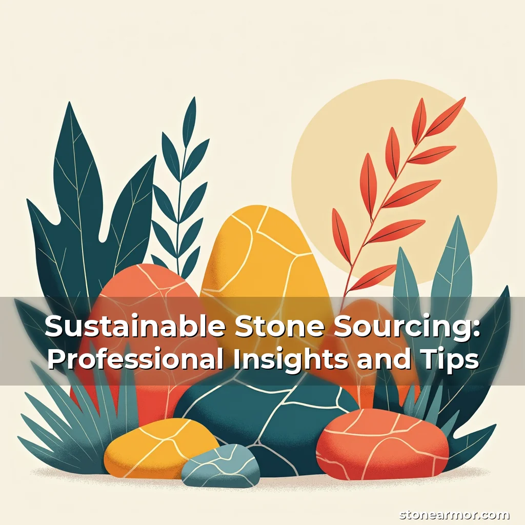 Sustainable Stone Sourcing: Professional Insights and Tips – StoneArmor